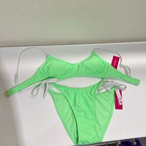 Target | Swim | Lime Green String Bikini From Target | Poshmark